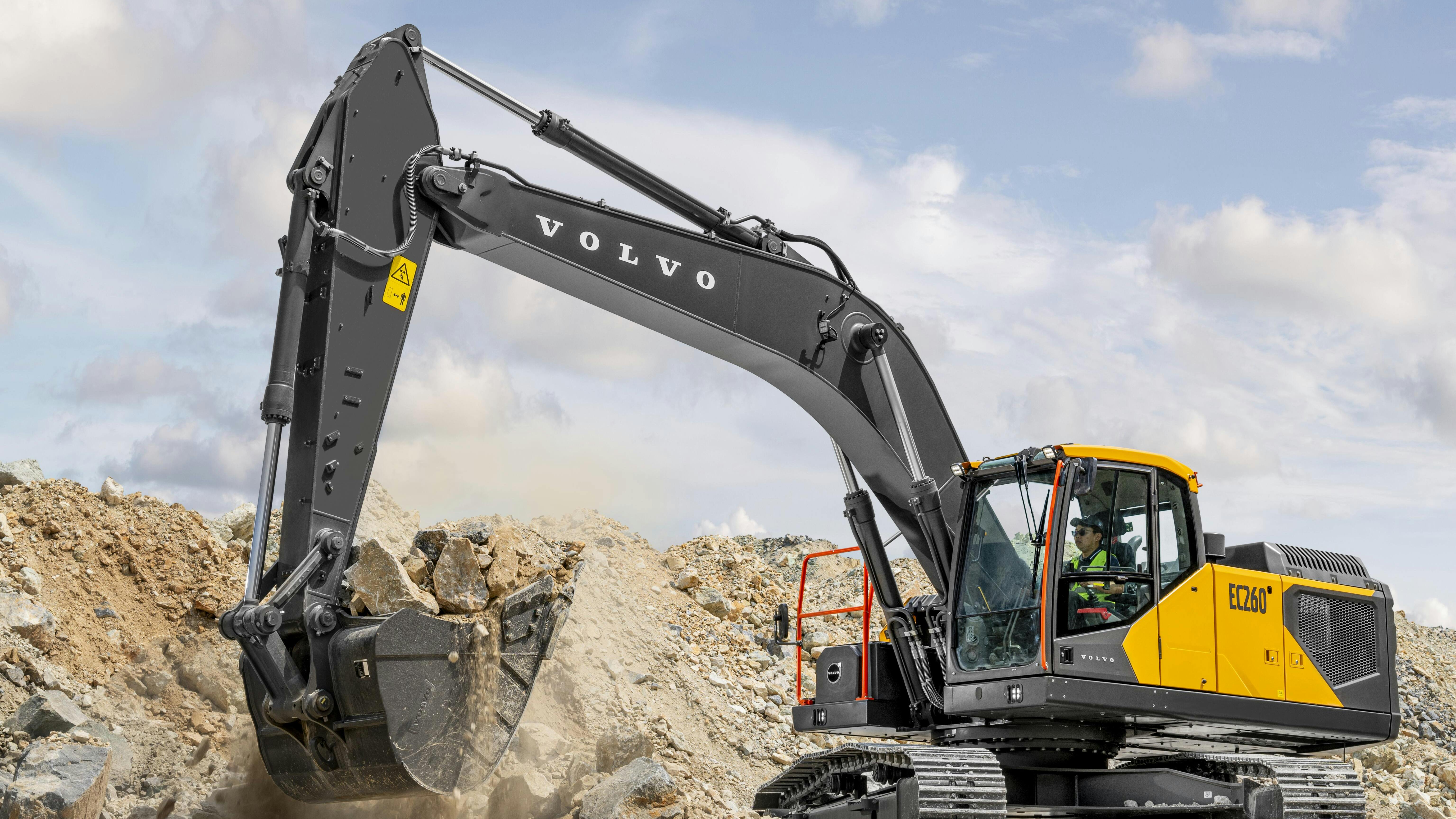 Volvo Ec260 Ec300 Excavators Construction Equipment